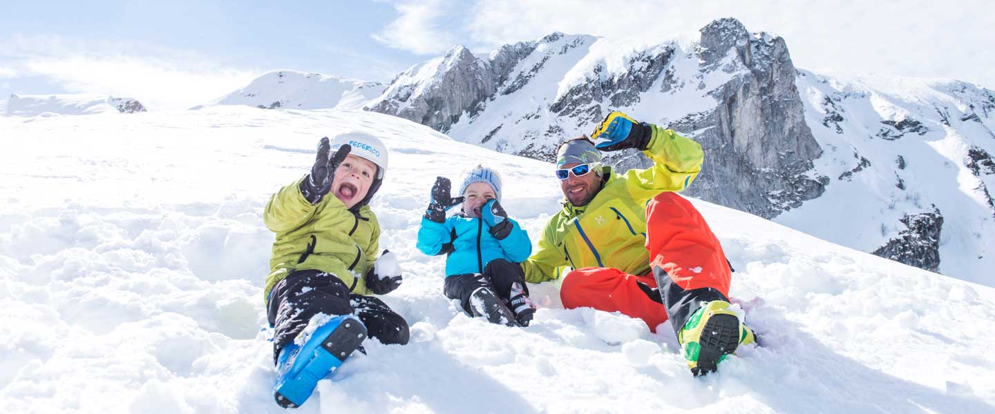 family winter holiday ideas for ski breaks with kids in Northern Italy
