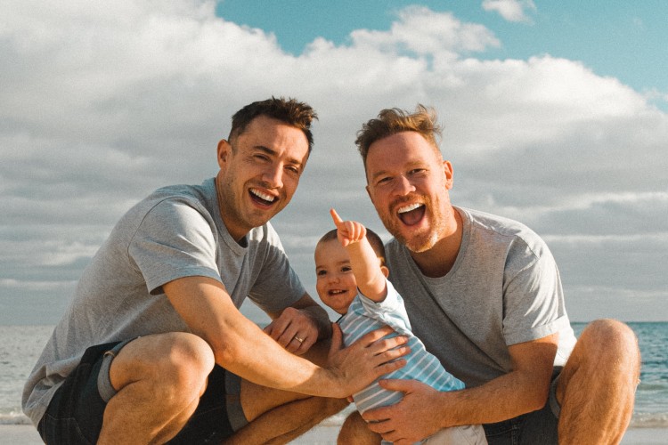 surrogacy: two dads talk about their journey to Family Traveller