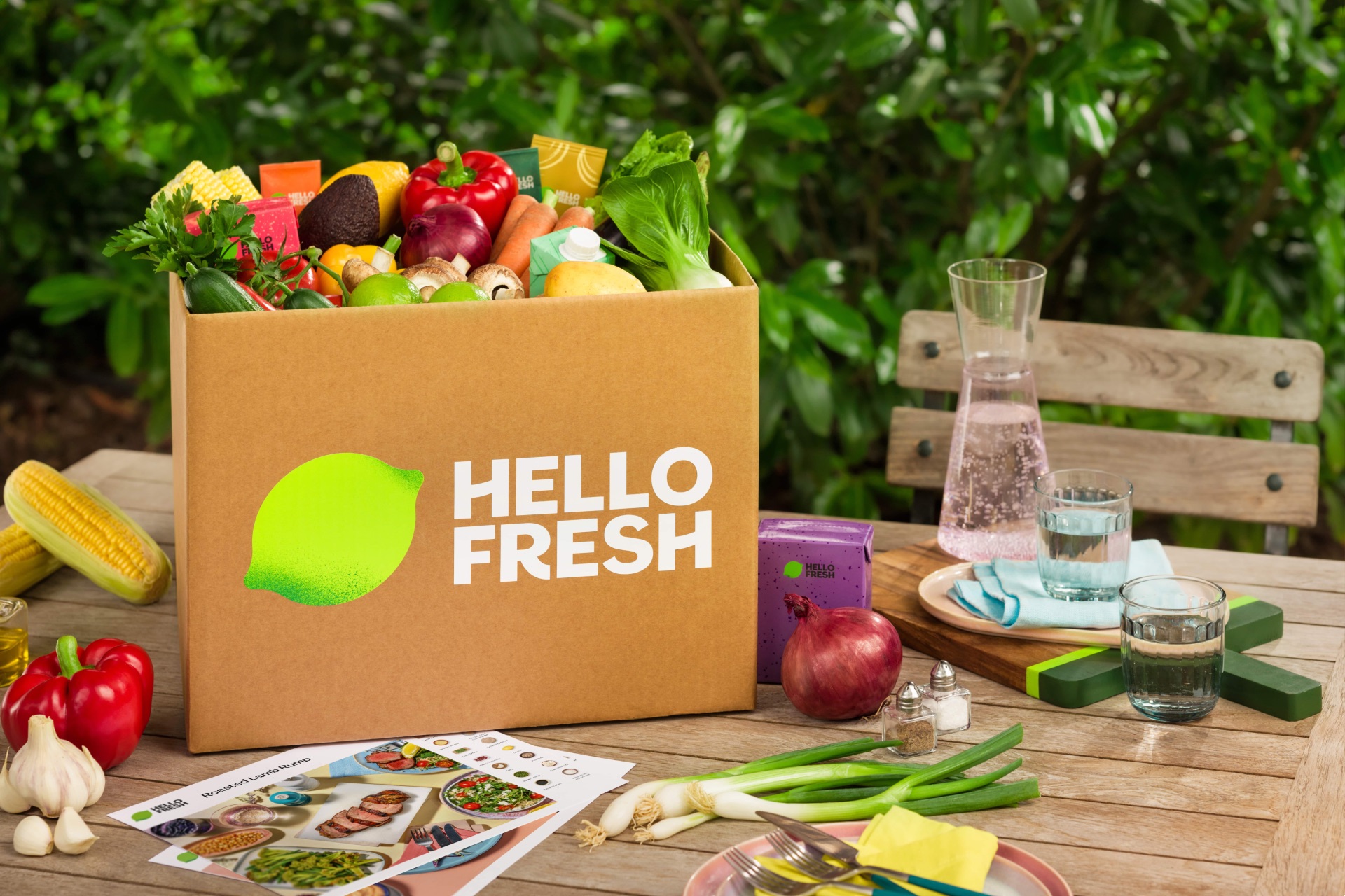 HelloFresh recipe boxes with 60% off first order and more savings