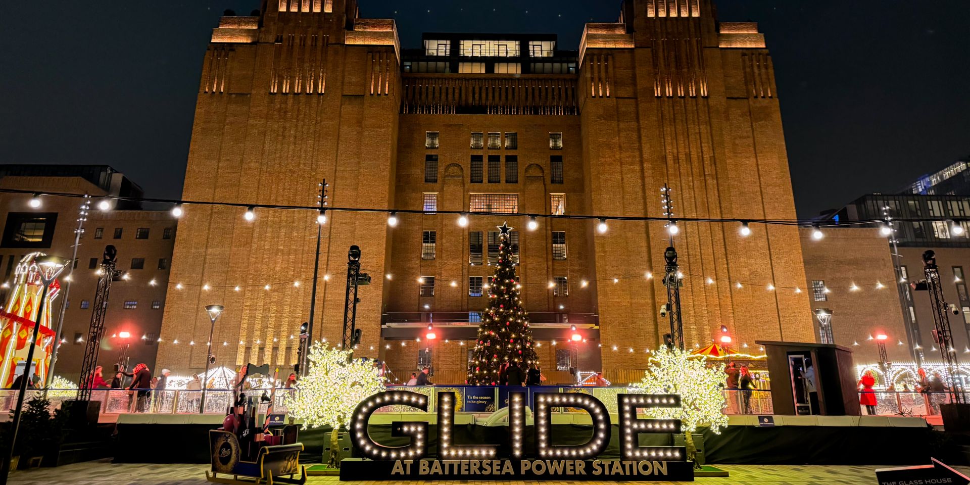London ice rink: why we loved Glide at Battersea Power Station