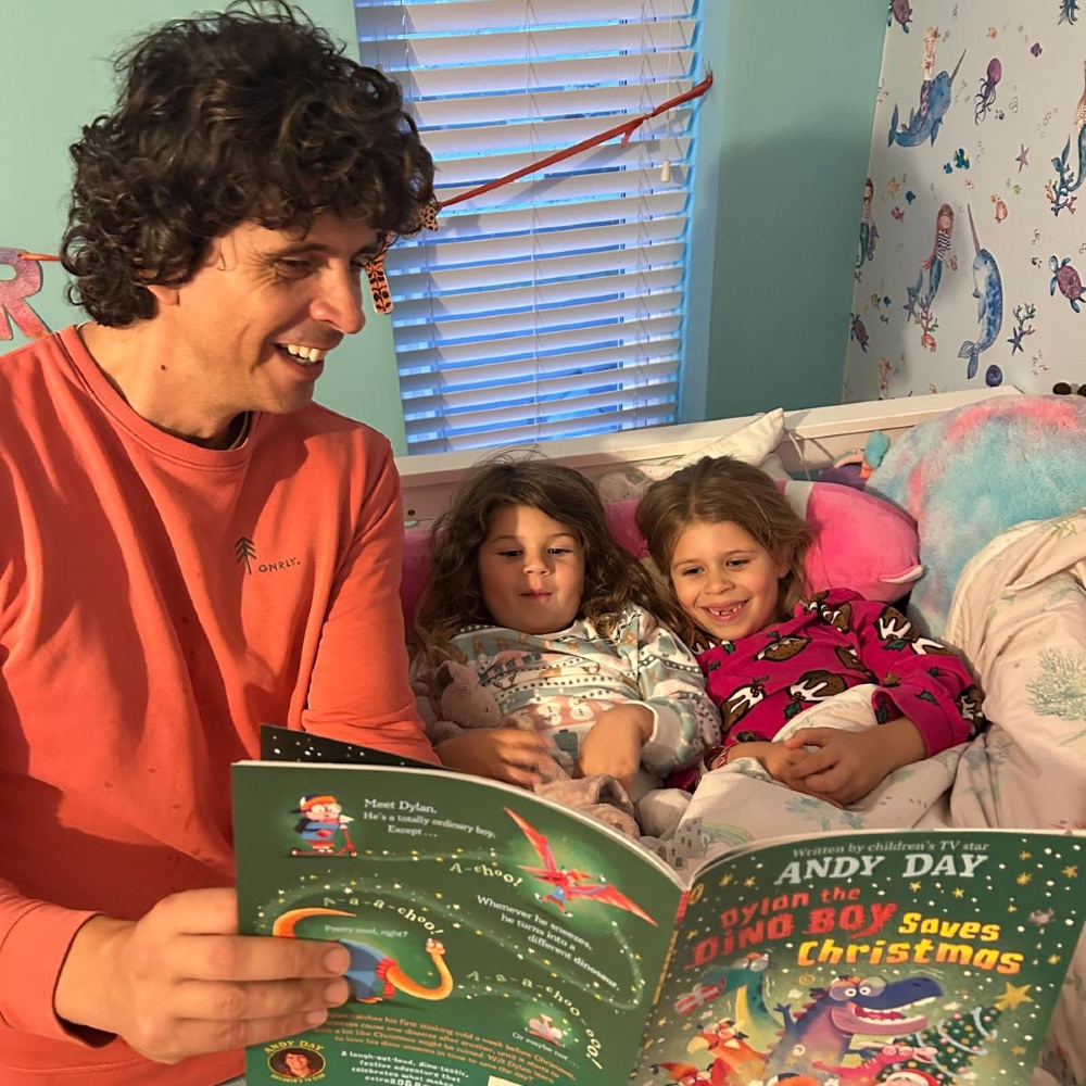 Andy Day and Dylan the Dino Boy: a Christmas books giveaway